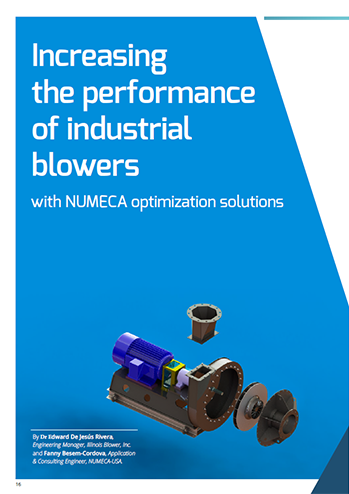 Increasing the performance of industrial blowers with NUMECA optimization solutions - IB ...